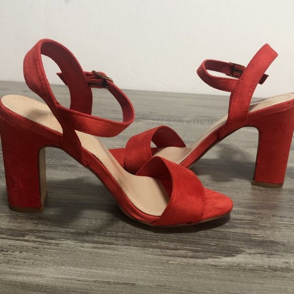Dream Pairs | Shoes | Dream Pairs Womens Hichunk Red Suede High Heel ...